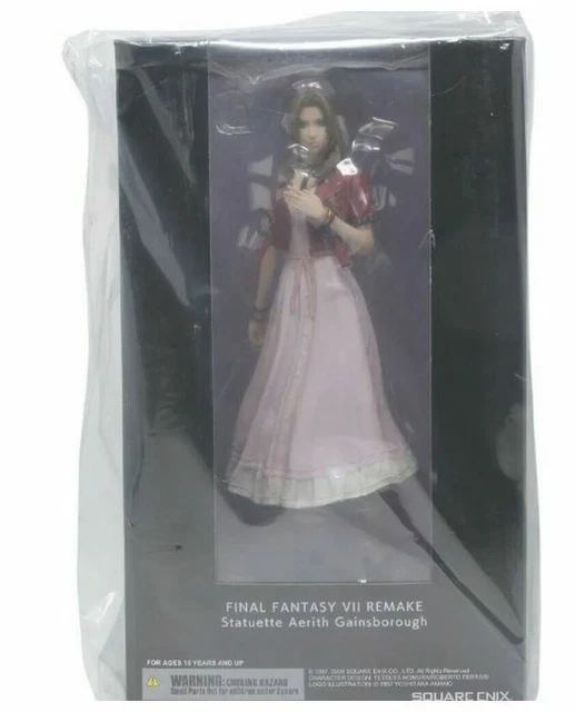 FINAL FANTASY VII FF7 Remake PS4 PS5 Aerith Statue Statuette Figure PVC 9.1" SE EUR 119,03 ...