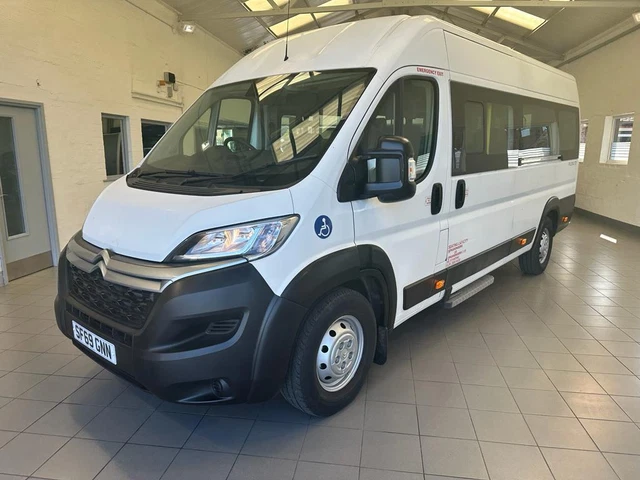 CITROEN RELAY 440,L4H2,17 SEATER WHEELCHAIR ACCESSIBLE MINIBUS £46,794. ...