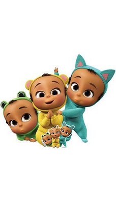 BOSS BABY TRIPLETS Fred Lifesize Cardboard Cutout 122cm £26.99 ...