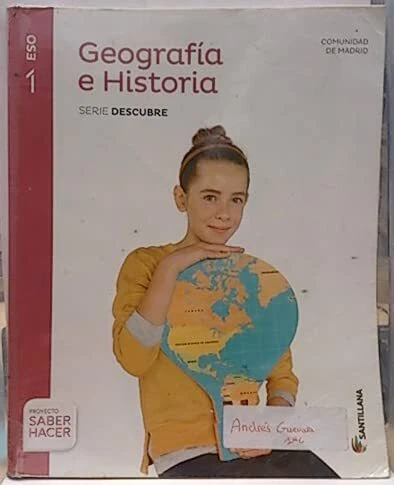 GEOGRAFÍA E HISTORIA 1º Eso EUR 11,71 - PicClick FR