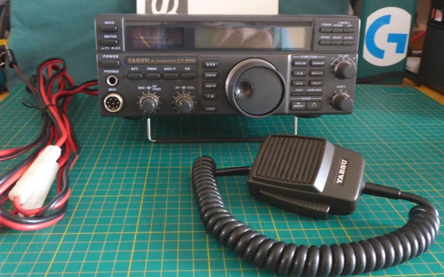 YAESU FT840 WITH rare CW (Morse Code) Filter SK Sale £404.50 - PicClick UK