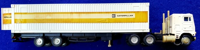 CAMION ET REMORQUE Vintage Shinsei Freightliner Caterpillar Flotte ...