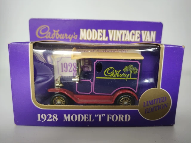 CADBURY MODEL VINTAGE Van 1928 Model T Ford Limited Edition £10.00 ...