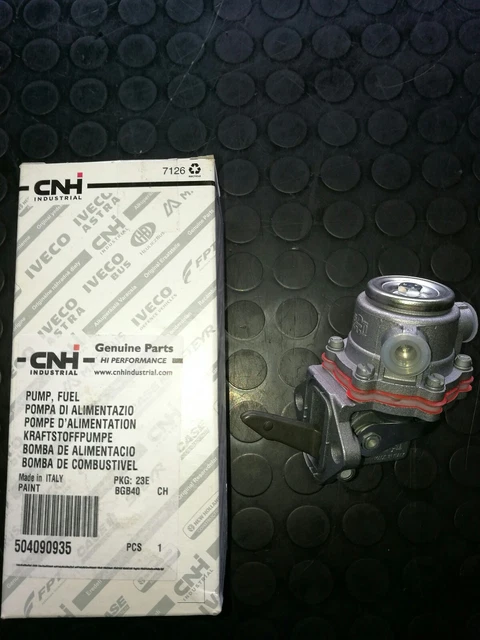 POMPA ALIMENTAZIONE GASOLIO Trattore Fiat New Holland 504090935 EUR 50 ...