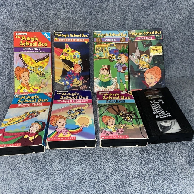MAGIC SCHOOL BUS 8 VHS VIDEO TAPE Lot Kids Movies Science Nature ...