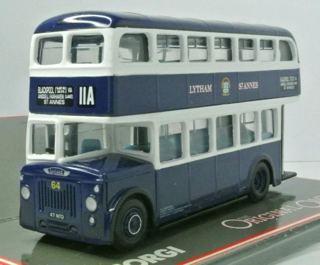 CORGI ORIGINAL OMNIBUS 40903 Leyland PD2 Double Decker Bus -Lytham St ...