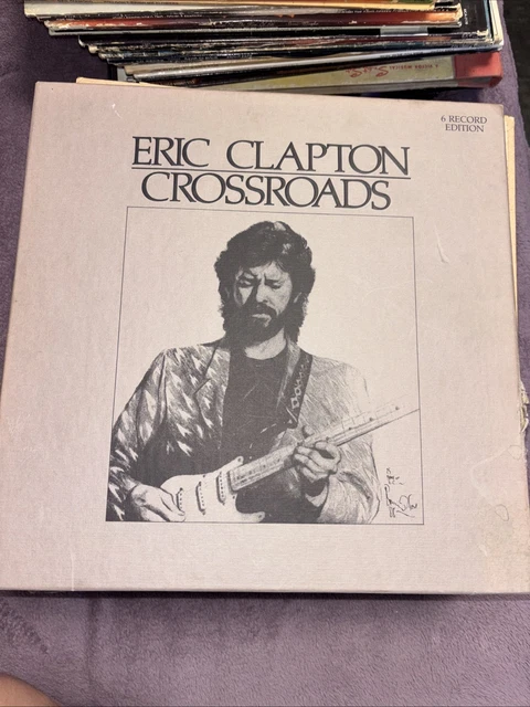 ERIC CLAPTON CROSSROADS 6 LP Box Set Rare 1988 Booklet 835 261-1 £112. ...