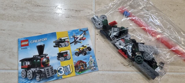 LEGO CREATOR 31015 Emerald Express Steam Train Creator 3 in 1 £10.00 ...
