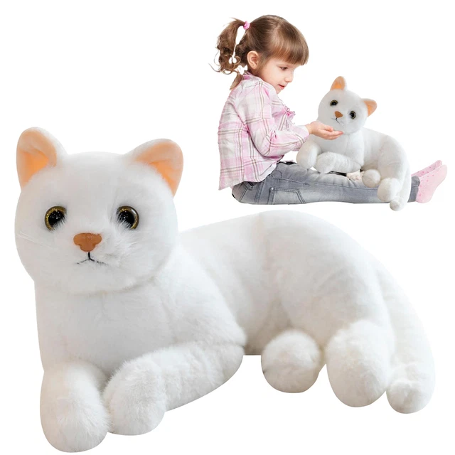 STUFFED CATS PLUSH Toy Shorthair Cute Cat Doll Pet Toys Home Decor Gift ...