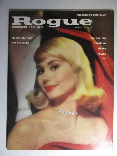ROGUE MAGAZINE OCT 1961 Ray Bradbury, Hunter S Thompson Henry Miller, F ...