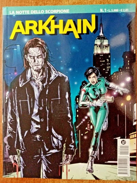 ARKHAIN, R@RISSIMO FUMETTO Cult Comics- N.1 -RIF.N.7489-NEW/PERFECT EUR ...