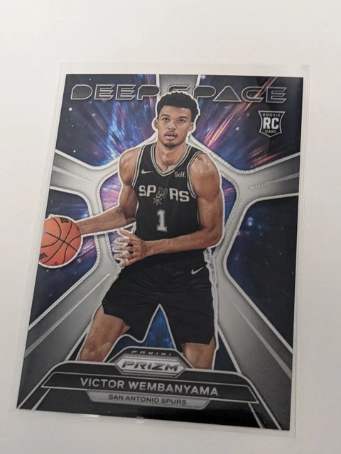Victor Wembanyama 2023 24 Panini Prizm Deep Space Rc 1 Wemby Rookie