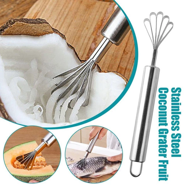 COCONUT PLANER SHREDDED Scraper Potato Grater Durable Scale =`~ Planer ...