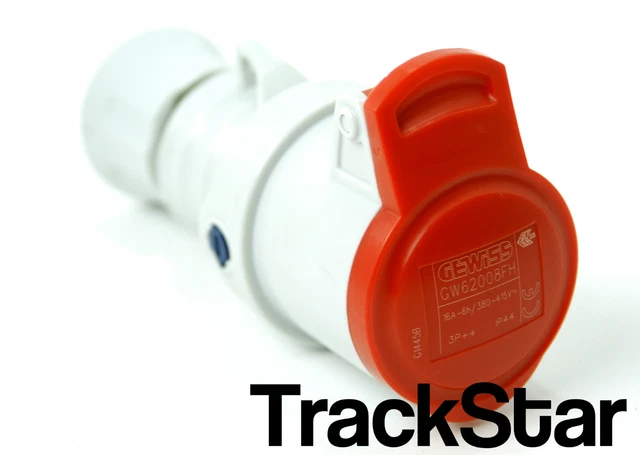 GEWISS 415V 16A Presa Di Traino 4 Pin Ip44 Gw62008Fh #10688 EUR 8,27 ...
