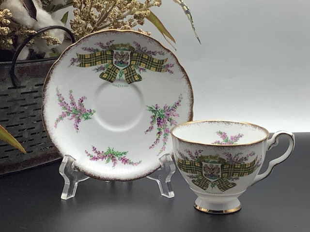 BEAUTIFUL ROYAL STAFFORD Bone China Tartan Series Royal Stuart Teacup ...