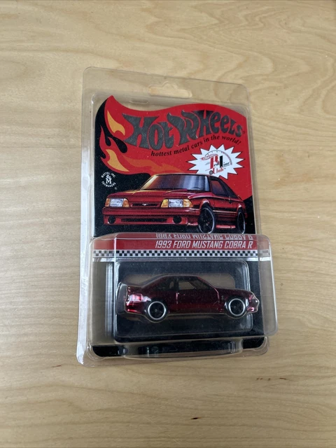HOT WHEELS RLC 1993 Ford Mustang Foxbody Cobra R rouge EUR 14,00 ...