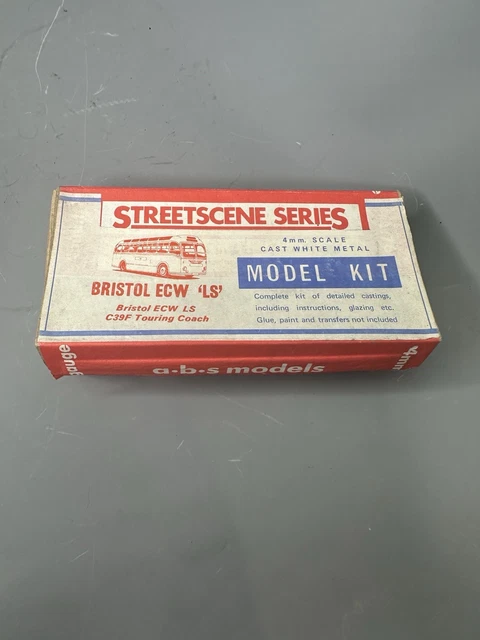 1/76 BUS BRISTOL ECW LS BUS Streetscene model WHITE METAL OPENED £35.00 ...