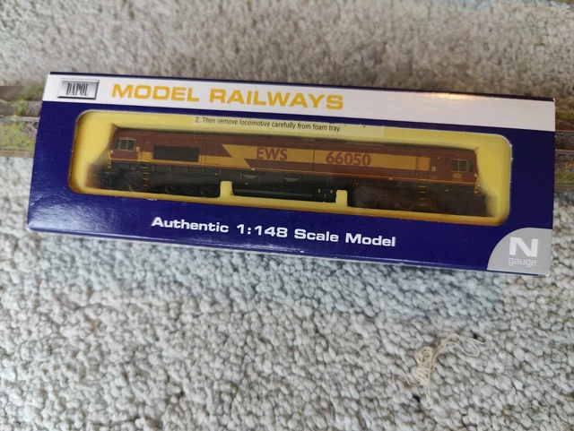 DAPOL N GAUGE Class 66 66050 ND-029 EWS £80.00 - PicClick UK