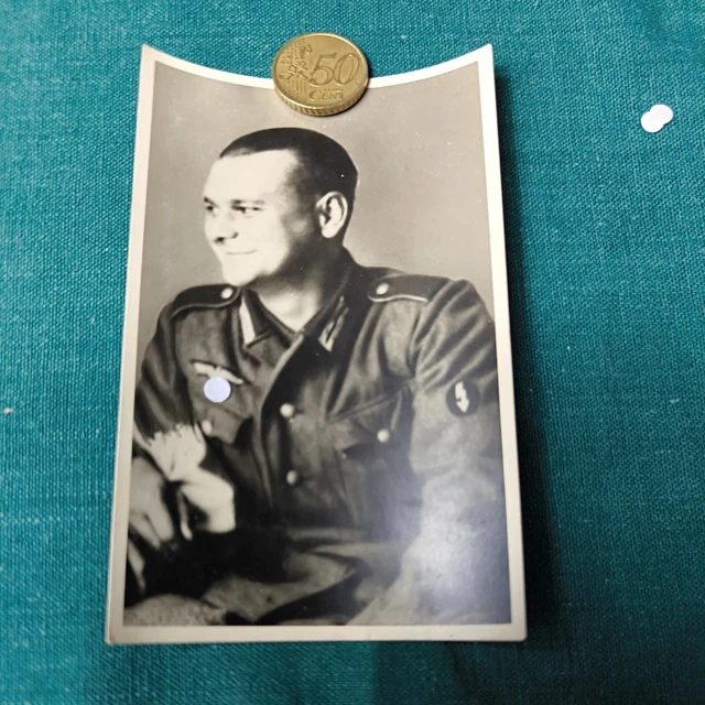 FUNKER SOLDAT ORIGINAL Wll Wk2 WW2 portät Postkarte AK EUR 5,00 ...