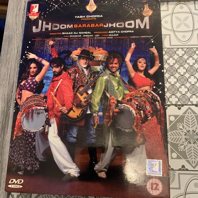 JHOOM BARABAR JHOOM DVD Starring Preity Zinta Director Shaad Ali Sahgal ...