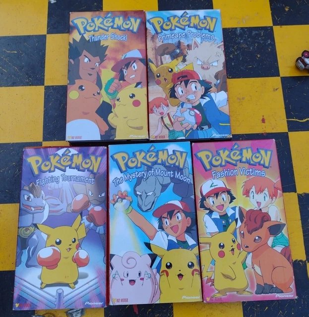 LOT OF 5 Pokemon VHS Tapes Movies $54.32 - PicClick CA