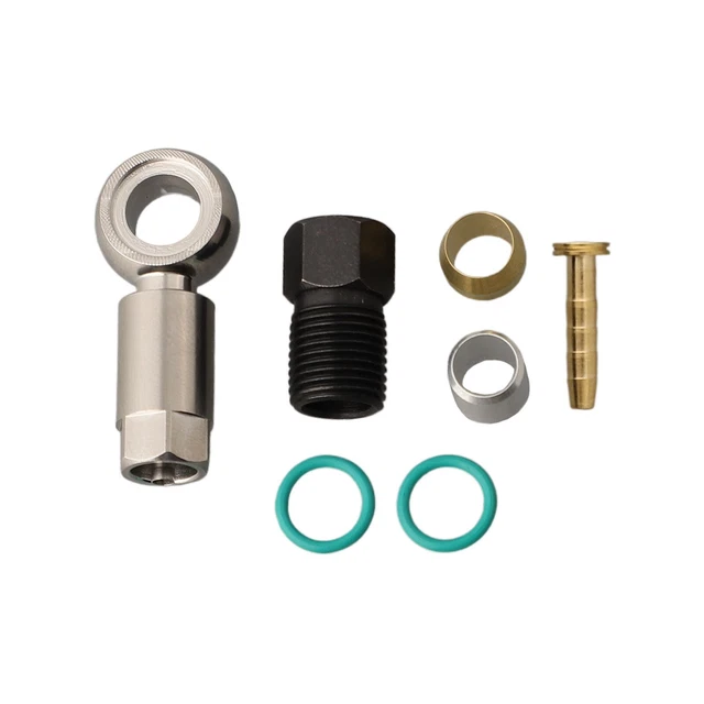 CÂBLE FIN BANJO-KIT Connect Insérer For-Shimano Hydraulique Disque ...