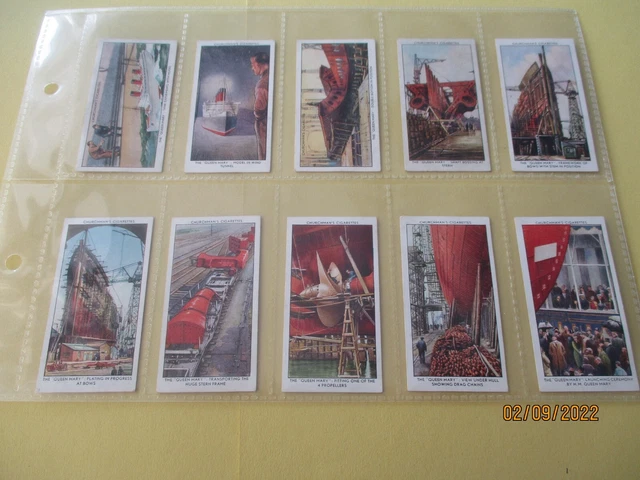 CHURCHMAN, THE QUEEN Mary, Full Set of 50 £18.49 - PicClick UK