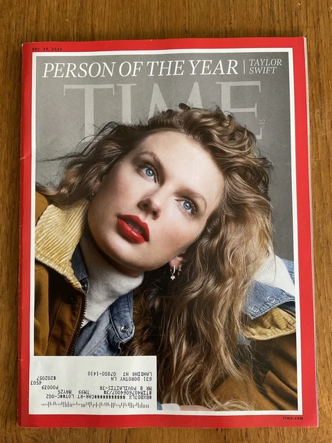 TIME MAGAZINE 2023 December 25~Person of the Year Taylor Swift~Lionel ...