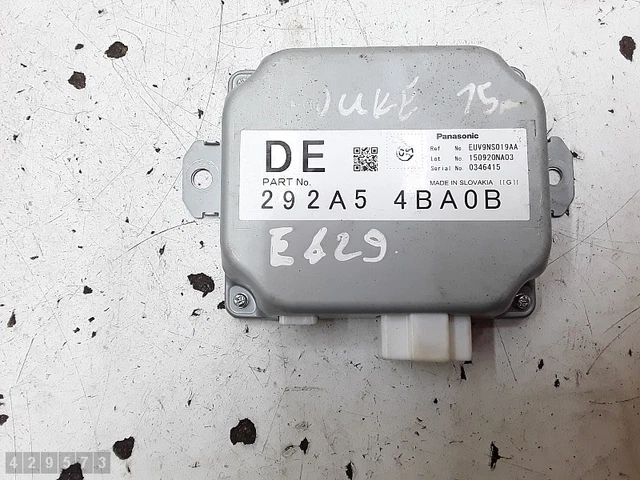 2015 NISSAN JUKE Ecu Camera Control Module Euv9Ns019Aa 292A54Ba0B $43. ...