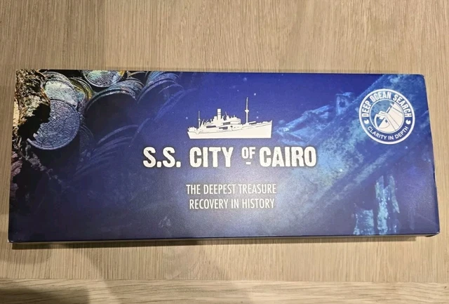 SILVER INDIAN RUPEES S.S. City Of Cairo WWII Shipwreck 3 Coin set. £ ...