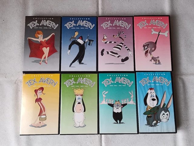 COLLECTION COMPLETE TEX AVERY - X8 VHS EUR 20,00 - PicClick FR