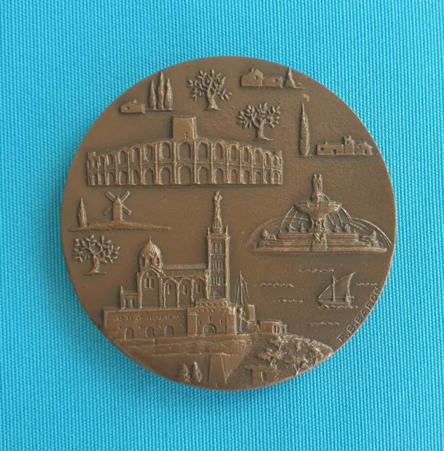 MEDAILLE EN BRONZE / Conseil General Des Bouches Du Rhone / Baron / 319 ... MEDAILLE EN BRONZE / Conseil General Des Bouches Du Rhone / Baron / 319 ...