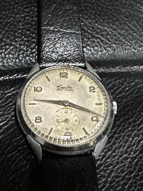 EXACTO WATCH - 1950s Beautiful Dial £74.85 - PicClick UK