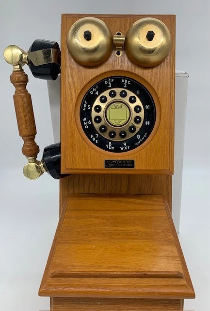 OAK WOOD WALL Phone TT SYSTEM Model HAC 800 Tested & Works £66.79 ...