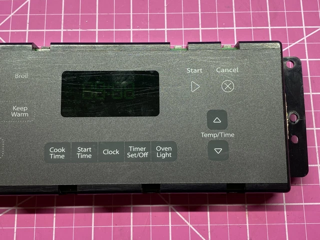 WHIRLPOOL RANGE OVEN Display Control Board P# W10349741 WPW10424890 $99 ...