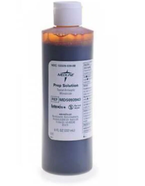 MEDLINE PREP SOLUTION Antiséptico Estéril Control de Infecciones 8 oz ...