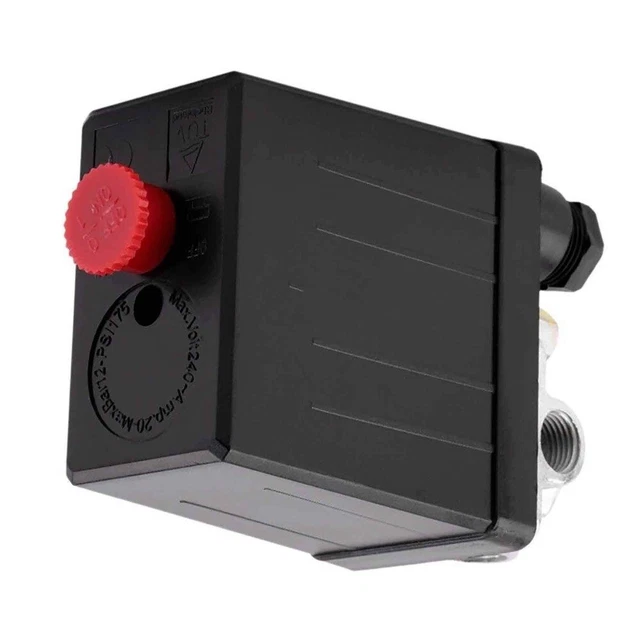 SILVER VERTICAL VALVE Copper Automatic Pressure Switch Worker EUR 15,84 ...