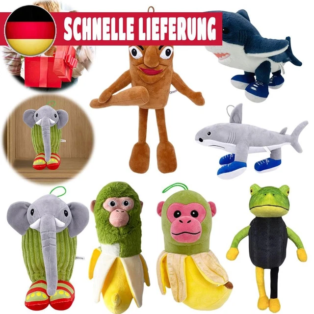 TUNG TUNG TUNG Sahur Tralalelo Tralala Soft Stuffed Doll Italian Brain ...