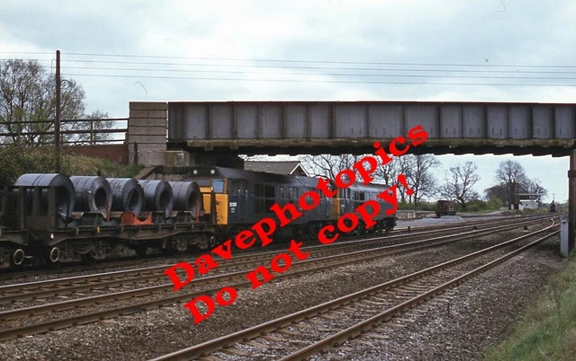 ORIGINAL 35MM Slide Diesel /Steam Train / Engine Railway 31130 ...