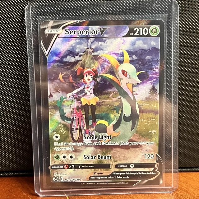 POKÉMON TCG SERPERIOR V SWSH12: Silver Tempest Trainer Gallery TG13 ...