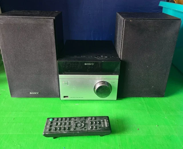 SONY CMT-S20B COMPACT Stereo HI FI CD Player USB With Remote Control £ ...