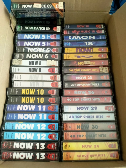 NOW THATS WHAT I Call Music Cassette Bundle x 18 Double Tapes £56.00 ...