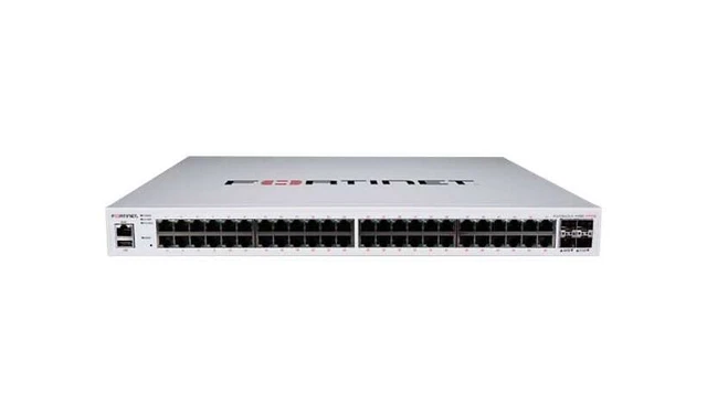 FORTINET FORTISWITCH 48 ports managed rack mountable P/N: FS-448E-FPOE ...