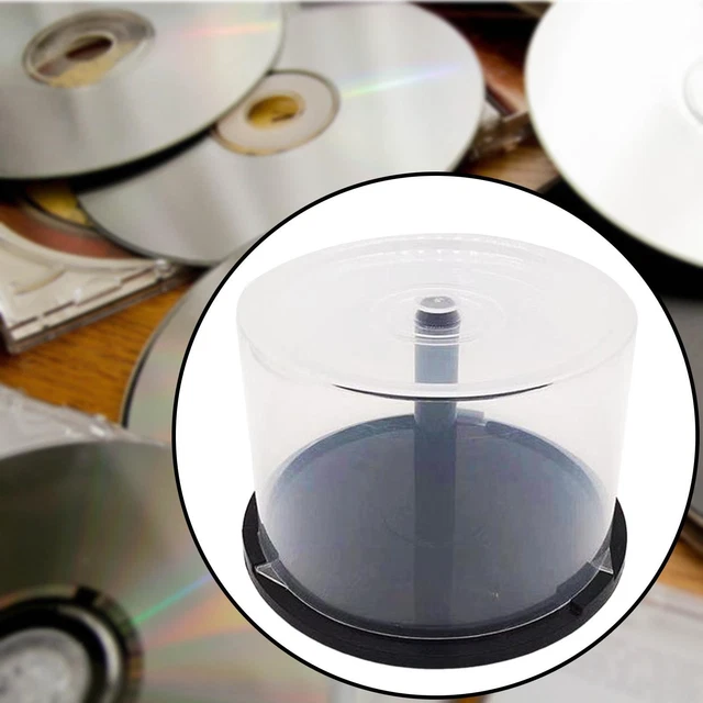 CONTENEUR DE STOCKAGE de CD vide multifonctionnel pour bureau 13.8x8 ...