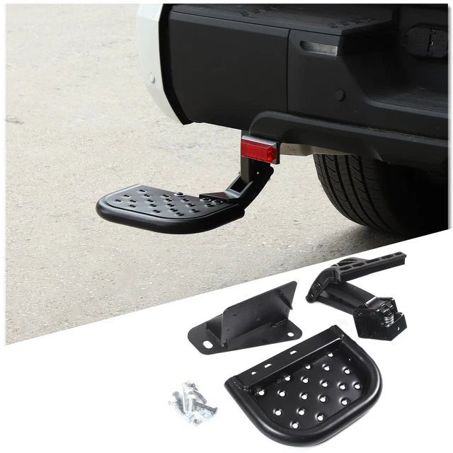 PICK UP TRUCK Bed Step Side Retractable Bumper Step for Jeep Gladiator ...