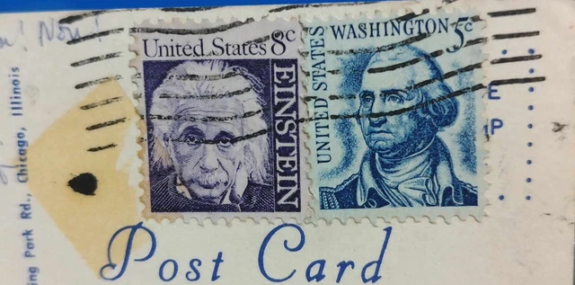 TIMBRES ULTRA RARES Albert Einstein Et George Washington EUR 2,00 ...