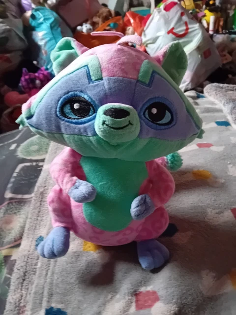 ANIMAL JAM LOOPY Raccoon Plush, 23cm Soft Toy £8.52 - PicClick UK