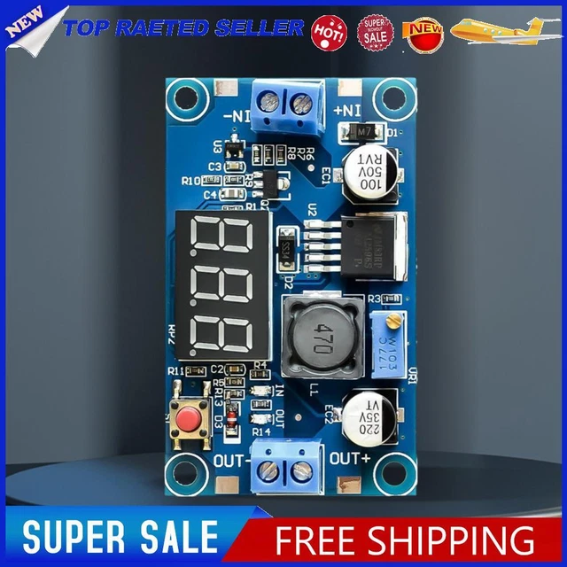 LM2596 DC DC Step Down Converter Voltage Regulator 3A Useful with LED ...