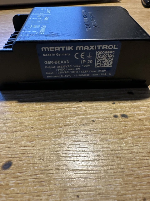 MERTIK MAXITROL GAS Fire Remote Control G6R-BEAV3 Module Box £125.00 ...