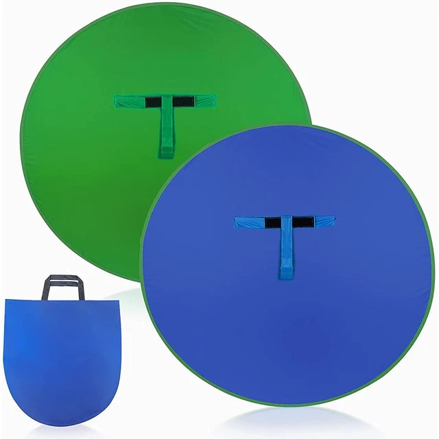 PHOTOGRAPHY STUDIO BACKDROP Double Sided Green Blue Screen Background ...